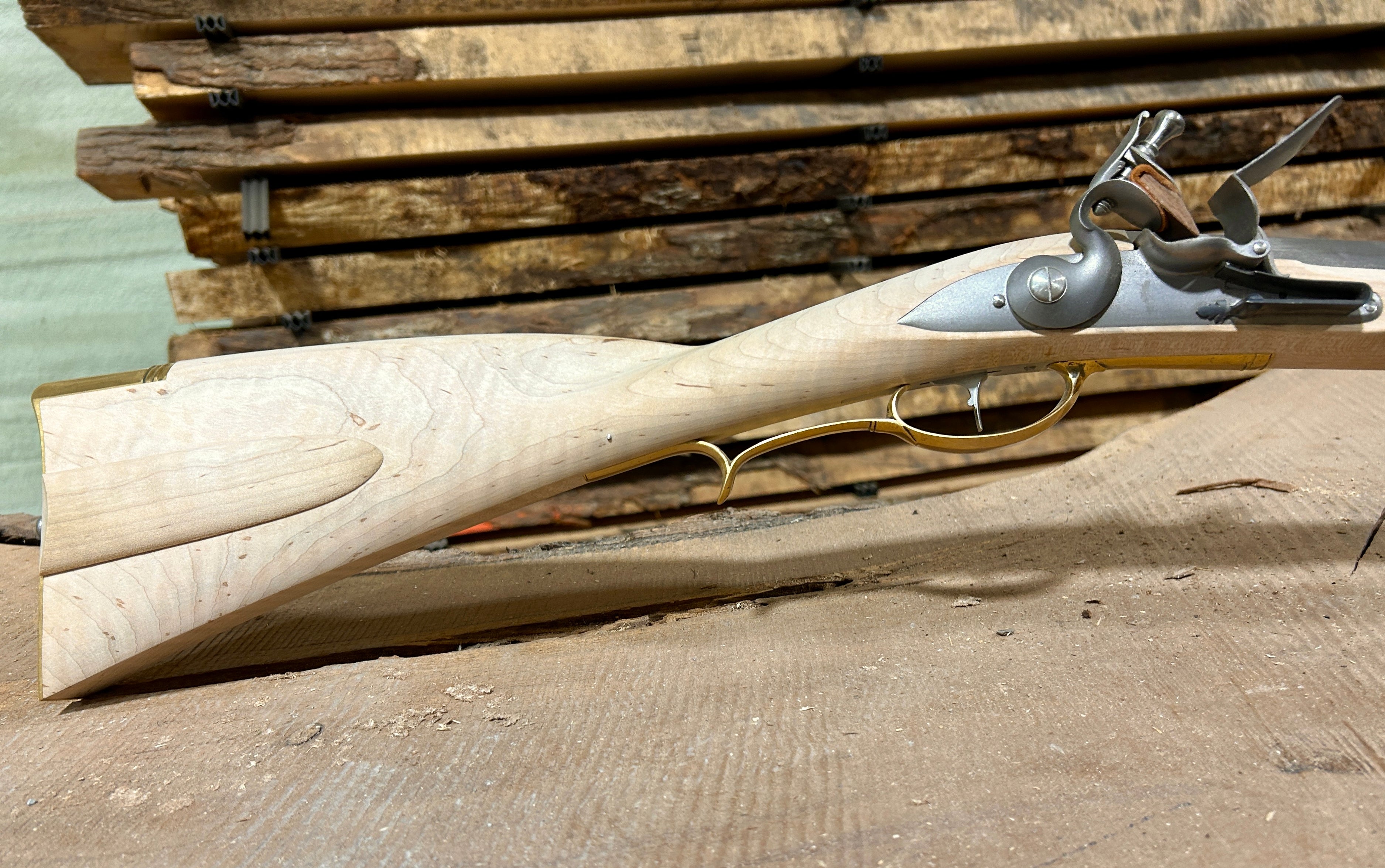 Woodsrunner Rifle Kit with Carving Option - $330 Lock Billed Separately ...